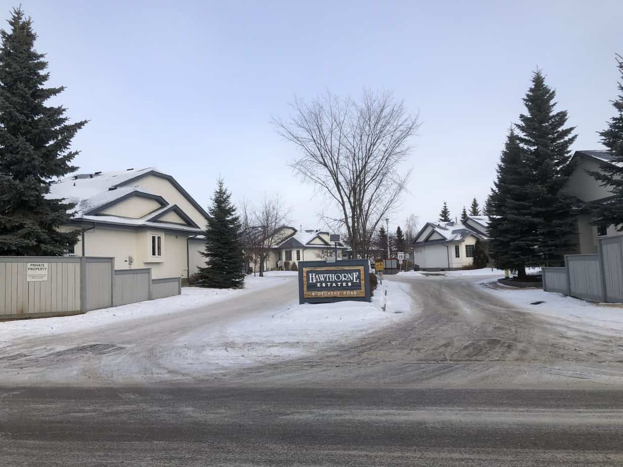 Hawthorne Estates · Edmonton 18+ Adult Bungalows